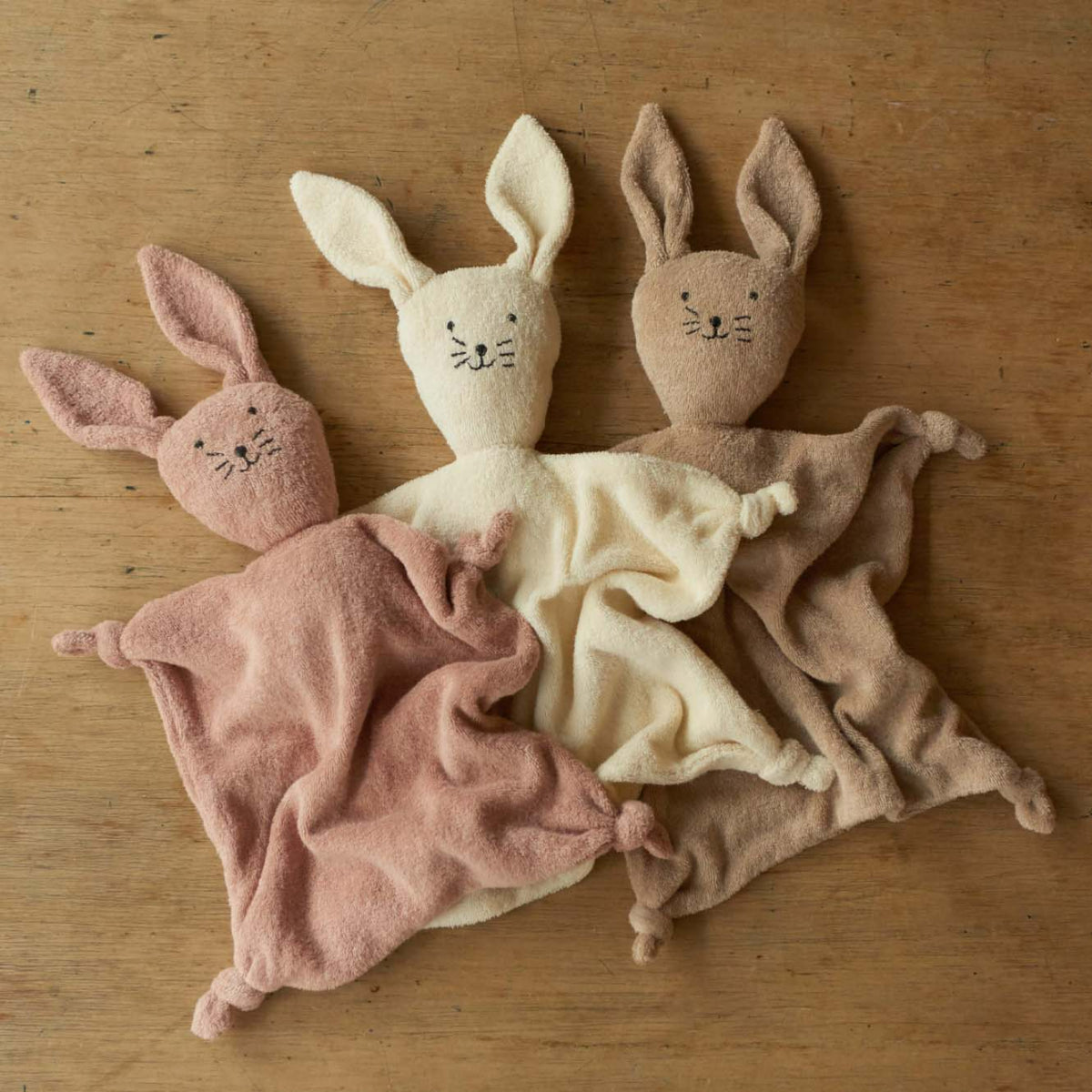 Casey Cuddle Bunny | Nougat Terry – Blackbird Goods